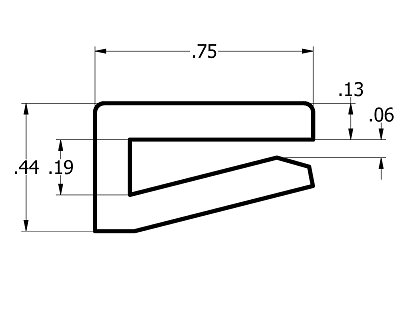 Custom UHMW J-Legs | Durable Profiles by Spiratex