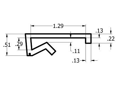 Custom UHMW J-Legs | Durable Profiles by Spiratex