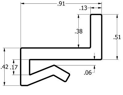 Custom UHMW J-Legs | Durable Profiles by Spiratex