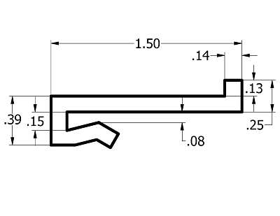 Custom UHMW J-Legs | Durable Profiles by Spiratex