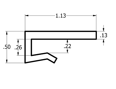 Custom UHMW J-Legs | Durable Profiles by Spiratex